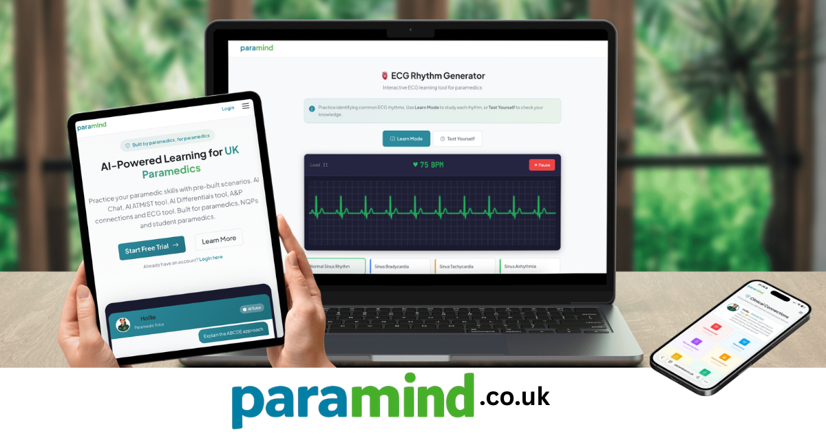 Paramind | The learning app for UK Paramedics